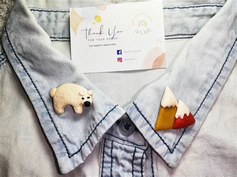 Брошеви за јаки Бело мече и планина Креативно мк