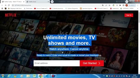 Netflix Web Sitesini Yapıyoruz Html Ve Css İle Responsive Netflix
