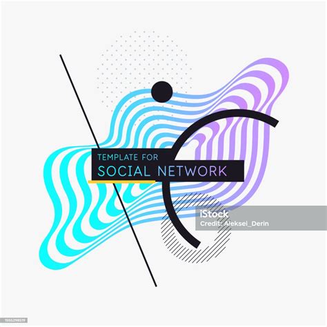 평평하고 미니멀한 스타일로 트렌디한 추상 미술 기하학적 배경을 가지고 있습니다 벡터 포스터 소셜 네트워크를 위한 템플릿 0명에 대한 스톡 벡터 아트 및 기타 이미지 Istock