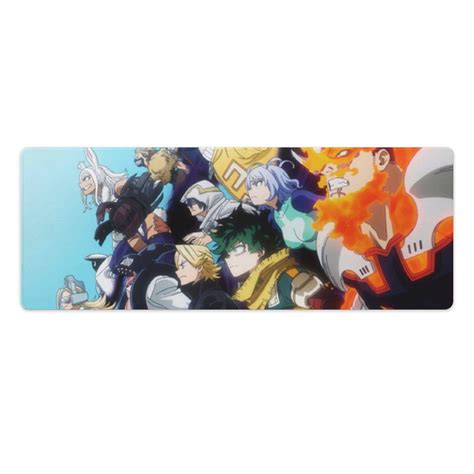 Anime My Hero Academia Mha Mouse Pad Extended Gaming No Sliped Large