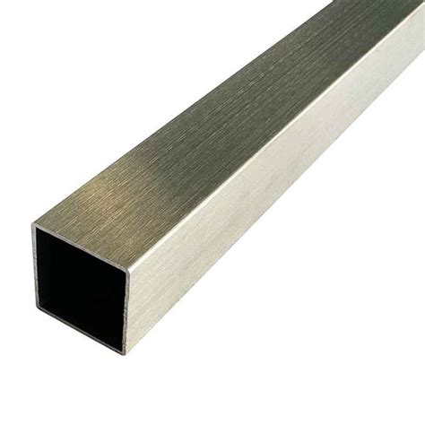 25mm X 25mm X 15mm 304 Brushed Polished Stainless Steel Box Section