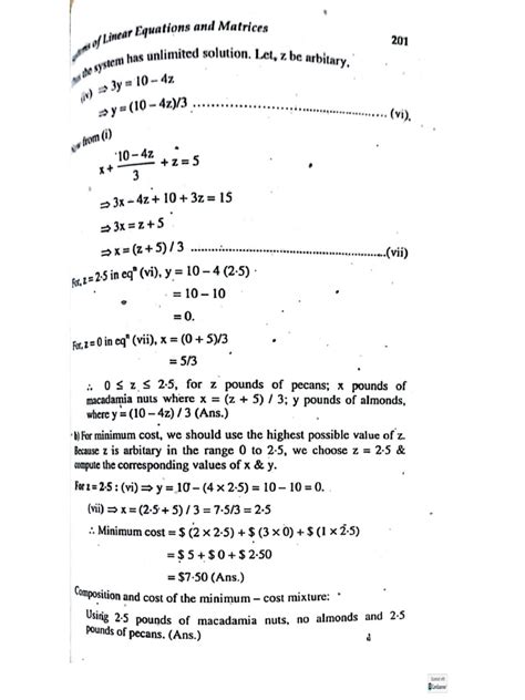 Linear Eq Equations Pdf