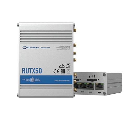 Rutx50 Router Celular Industrial 5g Dual Sim Teltonika