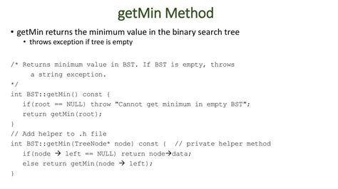 binary search trees ppt download