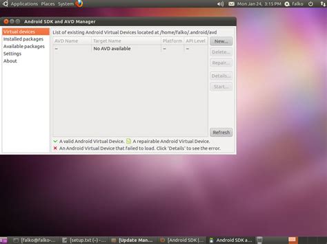 Setting Up An Android App Build Environment With Eclipse Android SDK PhoneGap Ubuntu