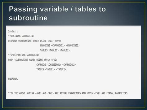 Sap Modularization Techniques Pptx Programming Languages Computing