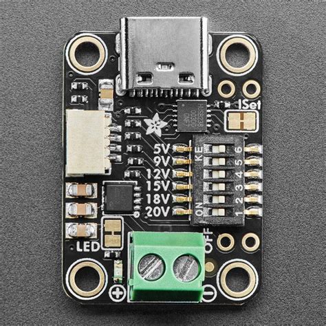 adafruit usb type c power delivery dummy i2c or switchable husb238