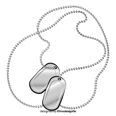 Dog Tags Clipart Free Download