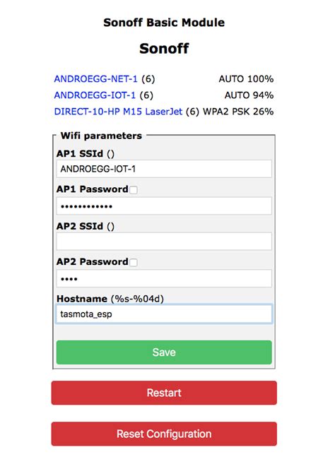 Tasmota Esp8266 Esp 01 Wifi Wlan 5v Relais Iot Powered By Androeggde