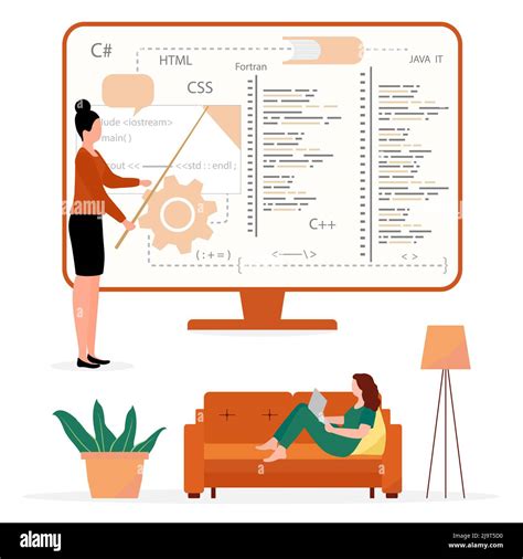 Vector Illustration Programming Languages Learning Software Coding