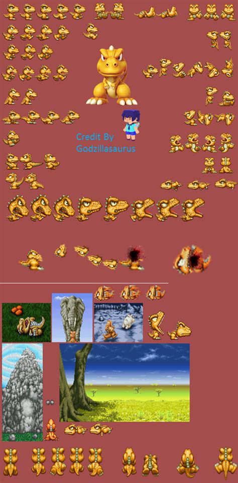 Gon Jus Sprite Sheet By Teppyprimebygodzilla On Deviantart