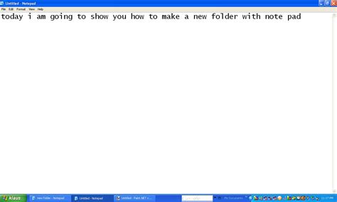 How To Make A New Folder In Notepad 3 Steps Instructables