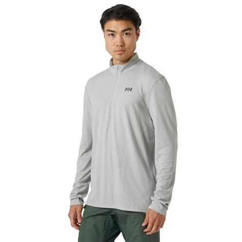Helly Hansen Lifa Active Solen 12 Glidelås Langarmet T Skjorte Grå