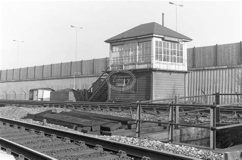 The Transport Library British Rail Signal Box At Stratford Southern