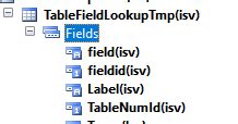 AX Table All Fields And Label In Lookup Field