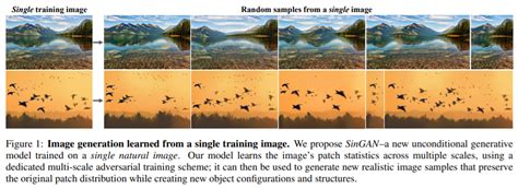 Singan 논문 리뷰 Singan Learning A Generative Model From A Single Natural Image Mochas Machine