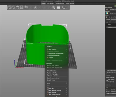 Split Object Is Disabled How To Use It PrusaSlicer Prusa D Forum