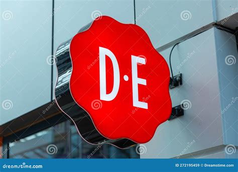 Douwe Egberts Coffee Sign Editorial Stock Image Image Of Sign 272195459