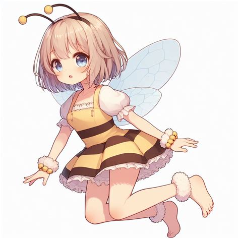 Cute Bee Girls By Phuramaiart On Deviantart