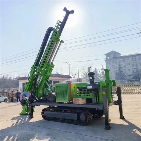 Efficient Mini Diamond Core 1000m Crawler Drilling Rig With 24 Mpa