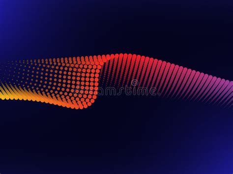 Abstract Dots Gradient Background Stock Illustration Illustration Of