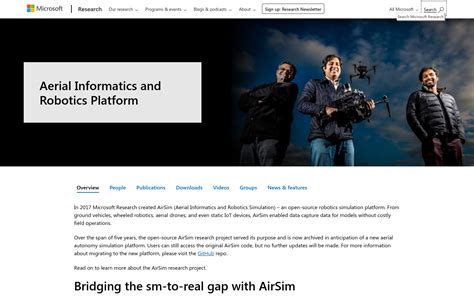 Project Microsoft Airsim