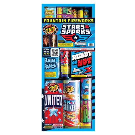 Tnt Fireworks Stars And Sparks Assortment Pack Ground Based