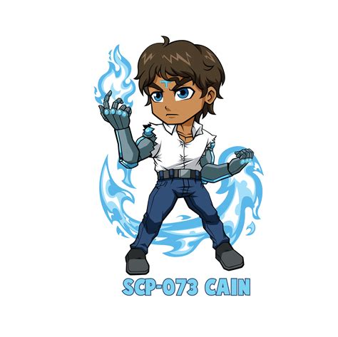 Able And Cain Chibi Stickers R Scp