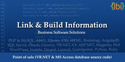 Point Of Sale VB NET Source Code By Lbi Codester