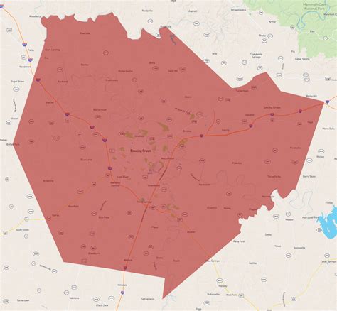 Warren County Ky Zip Code Map At Richard Logue Blog