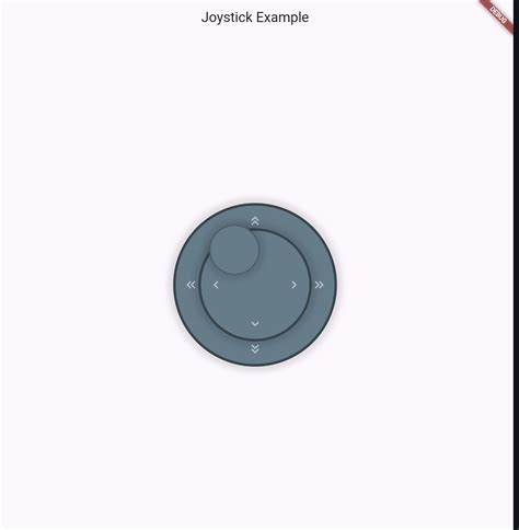 dart placement issue of joystick button in flutter stack overflow