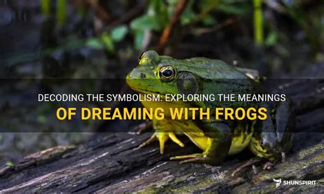 Decoding The Symbolism Exploring The Meanings Of Dreaming With Frogs