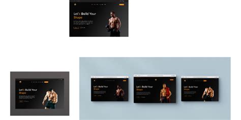 Gym Web Landing Page Figma