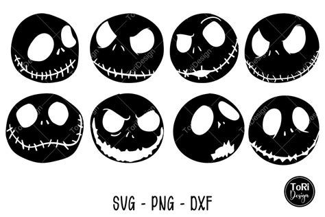Ghost Face Pumpkin Stencil