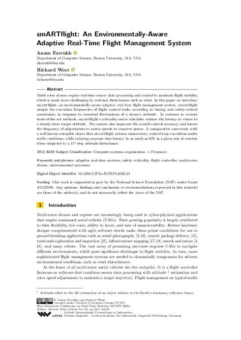 pdf smartflight an environmentally aware adaptive real time flight