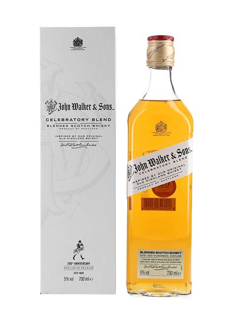 John Walker And Sons Celebratory Blend Lot 173233 Buysell Blended Whisky Online