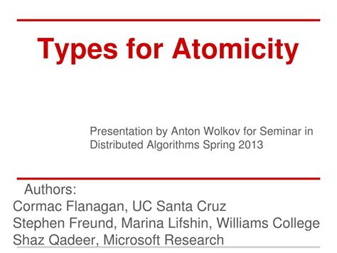 Ppt Types For Atomicity Powerpoint Presentation Free Download Id
