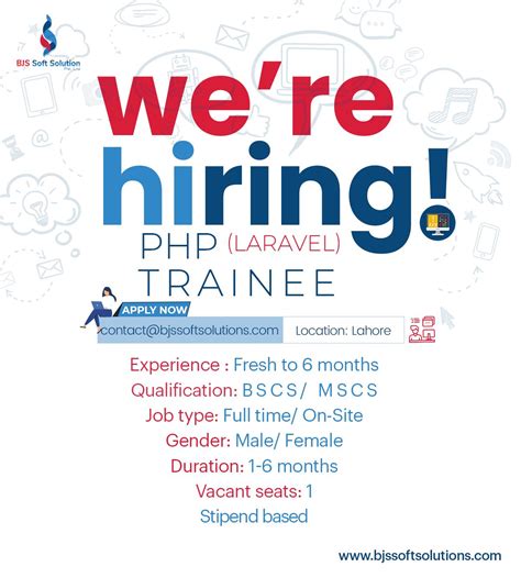 Bjs Soft Solutions On Linkedin Hiringalert Phplaraveldeveloper Phplaravel Softwareengineer