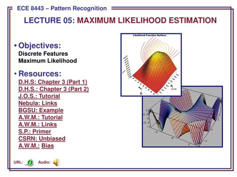 PPT LECTURE MAXIMUM LIKELIHOOD ESTIMATION PowerPoint Presentation ID