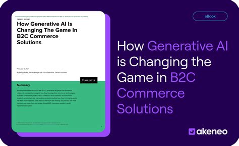 The State Of Generative Ai In B2c Commerce Solutions Akeneo