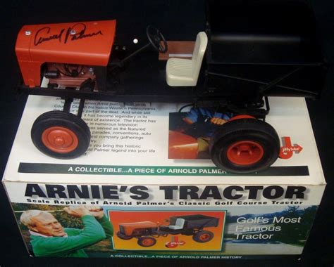Arnold Palmer Autographed Arnies Tractor Scale Lot 0155