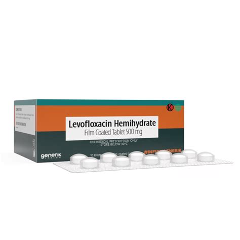 Levofloxacin Hemihydrate 500 Mg Infion Generik