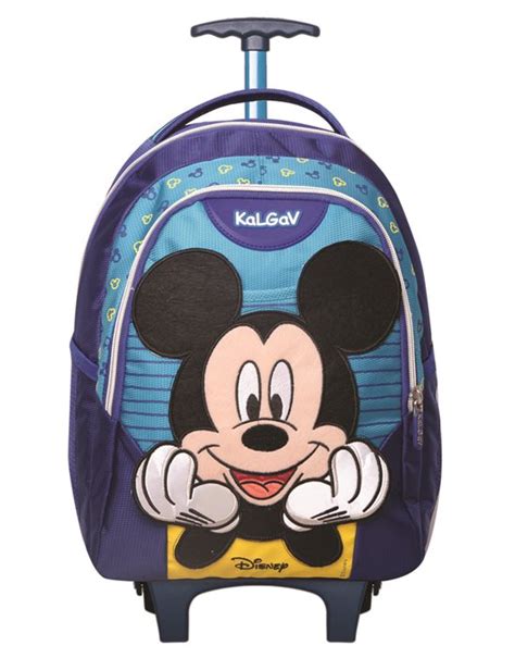 תיק גן טרולי על גלגלים קל גב דגם מיקי מאוס 785180