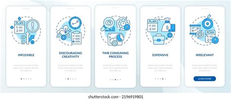 Qms Organization Blue Onboarding Mobile App Stock Vector Royalty Free 2461118555 Shutterstock