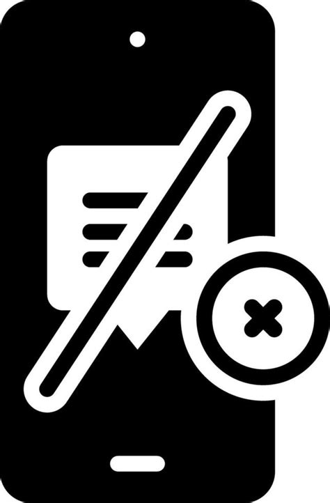 Vector Solid Black Icon For Disable 41921924 Vector Art At Vecteezy