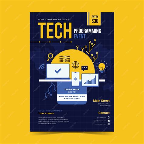 Information Technology Poster Design