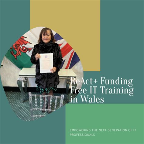 react program offers £1500 of free it training to propel careers in wales