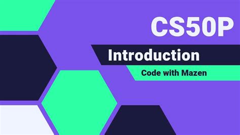 Cs50p Introduction To The Course Youtube