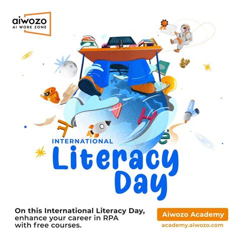 Aiwozo Intelligent Automation On Linkedin Rpa Aiwozoacademy Internationalliteracyday