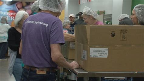 Food Bank Volunteers Rally To Combat Food Insecurity In The New Year